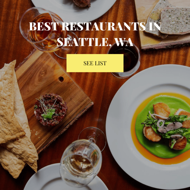11 Best Seattle Restaurants With A View To Dine At in 2024 (+ What To ...