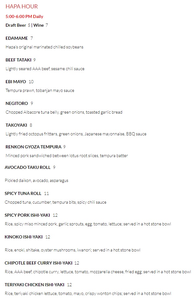 Ultimate Vancouver Happy Hour List [UPDATED 2023]