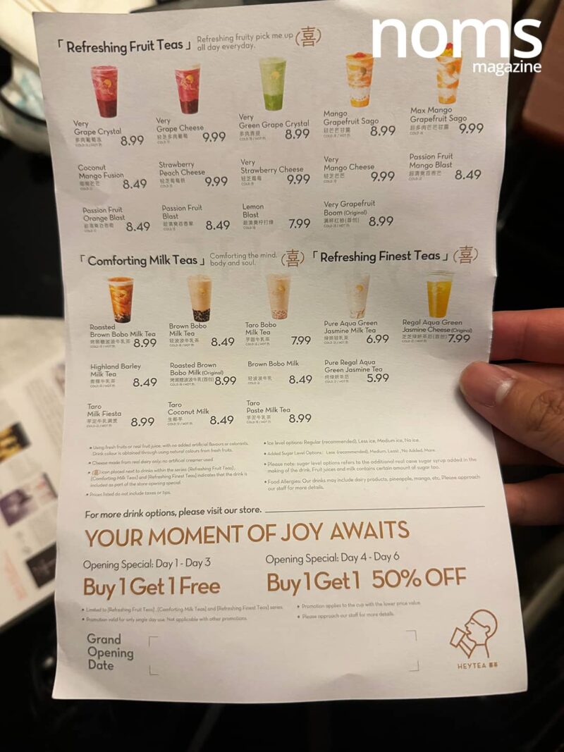 HEYTEA Makes Canadian Debut with Grand Opening in Burnaby With Multi ...