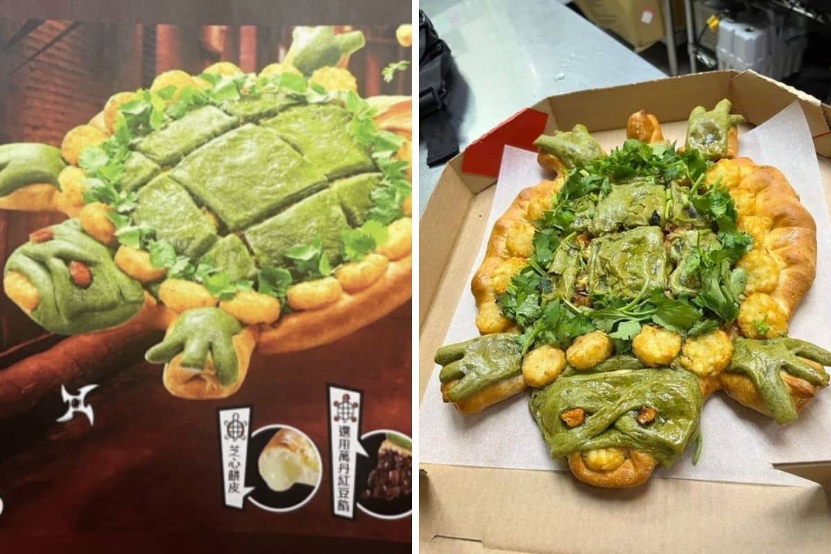 Pizza Hut Taiwan's Turtle-Shaped Pizza: A Nod to Ninja Turtles or Roadkill?