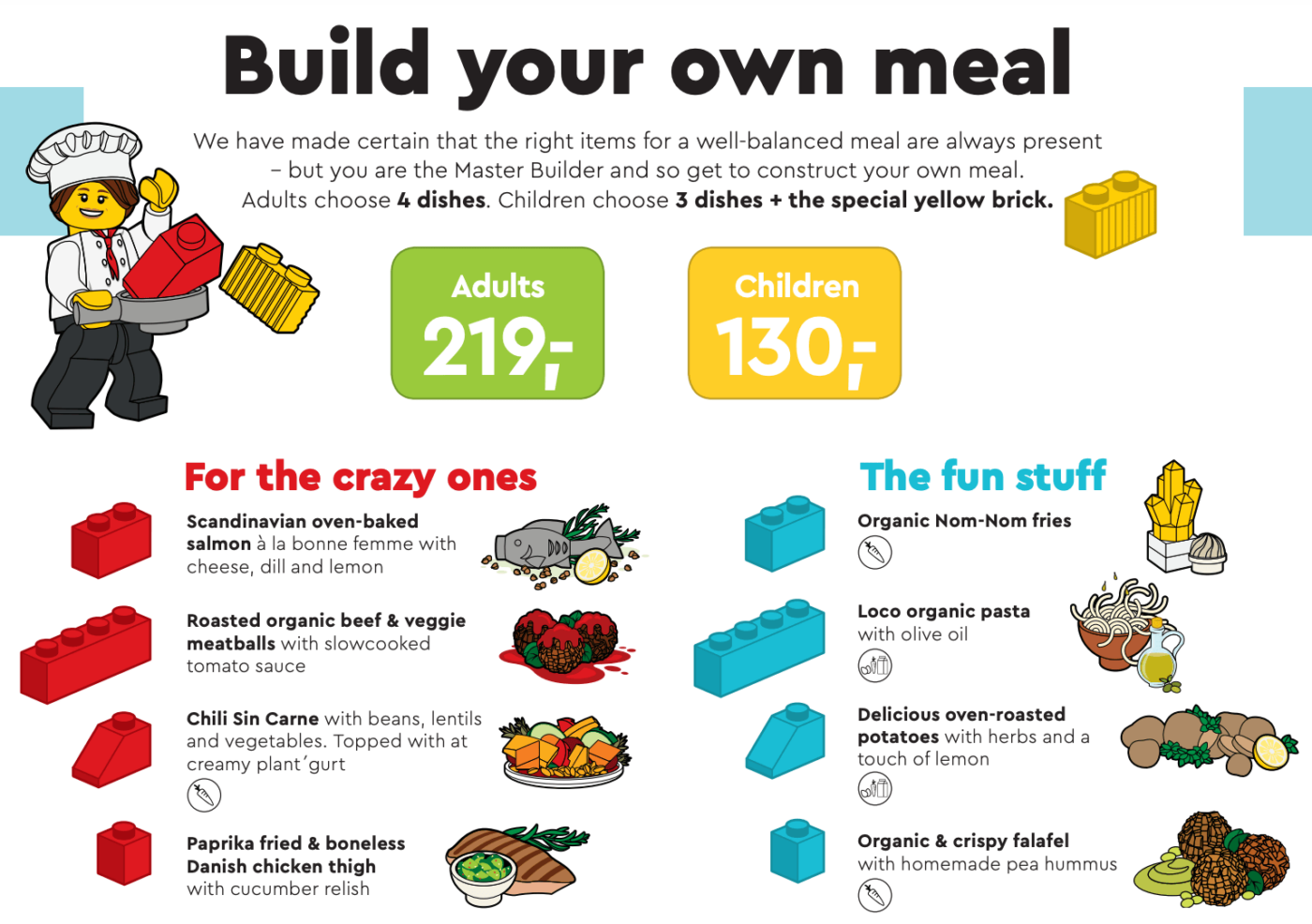 Build Your Meal with LEGO? This Restaurant Takes Playtime to Your Plate!
