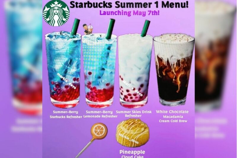 LEAKED Summer Starbucks Menu Includes New Popping Pearls & Spicy Drinks