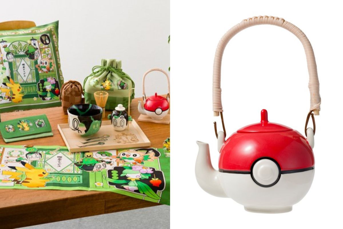 Pokémon Launches New Adorable Tea & Matcha-Themed Merchandise