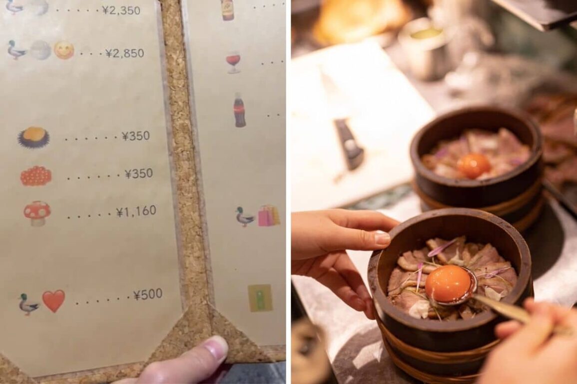 Can You Order Dinner with Just Emojis? This Famous Basement Kyoto ...