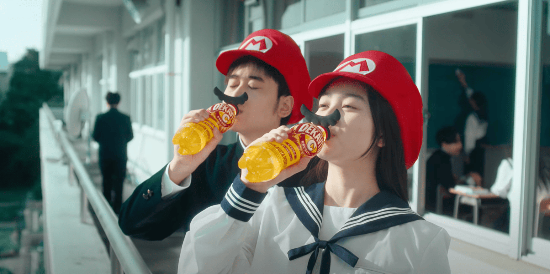 Suntory's Super Mario Collab Transforms Everyone Into The Favorite ...