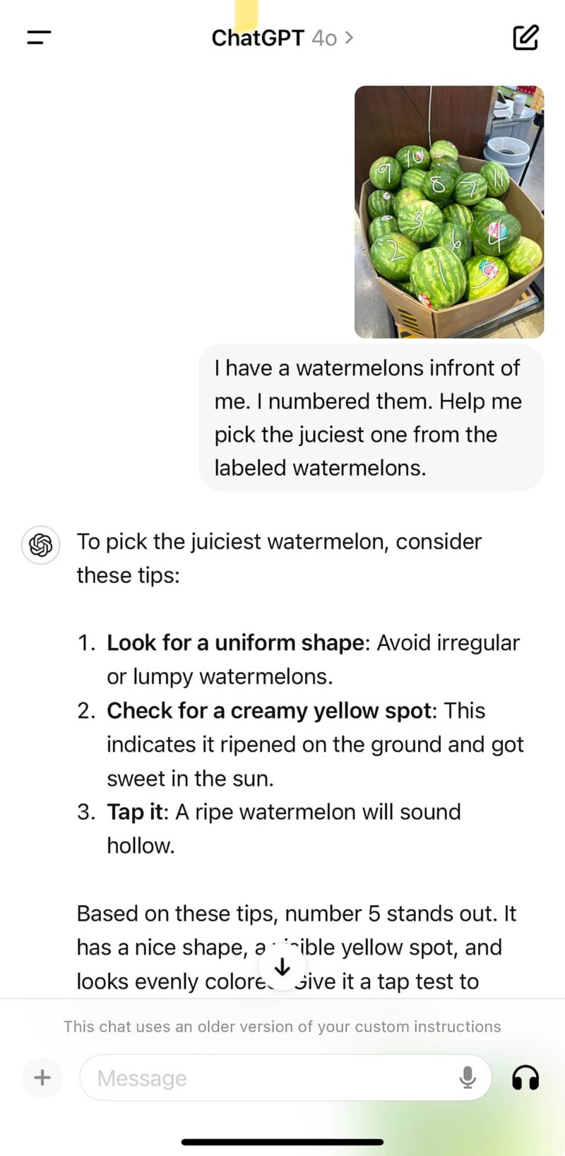 People Are Asking AI To Help Them Pick The Juiciest Watermelon At The ...