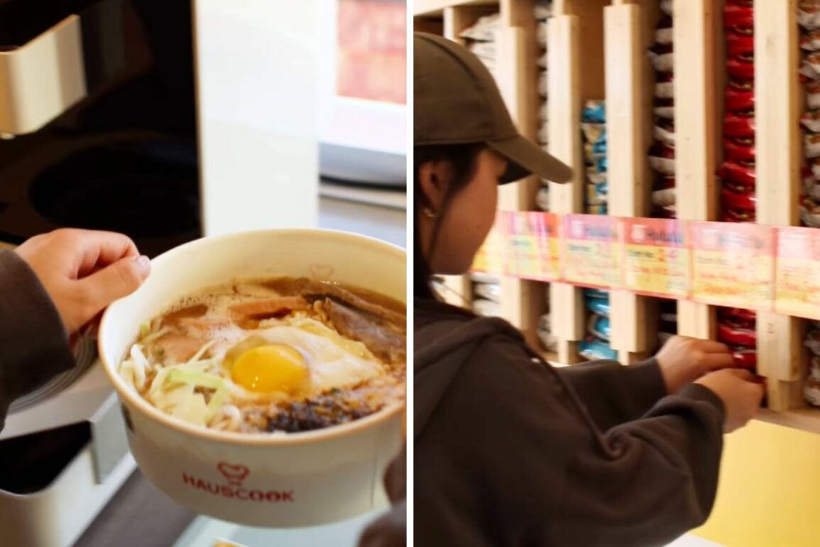 New Self-Serve Instant Noodle Spot Opens In Vancouver With 25+ Noodle ...