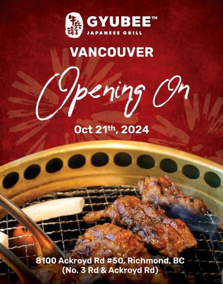 Ontario's Popular AYCE Japanese BBQ 'Gyubee' To Open First BC Location ...