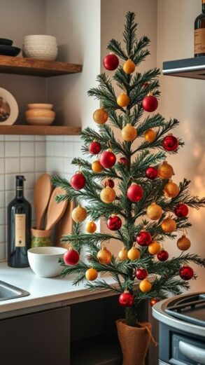 30+ Simple Christmas Kitchen Decor Ideas To Get Into The Festive Spirit