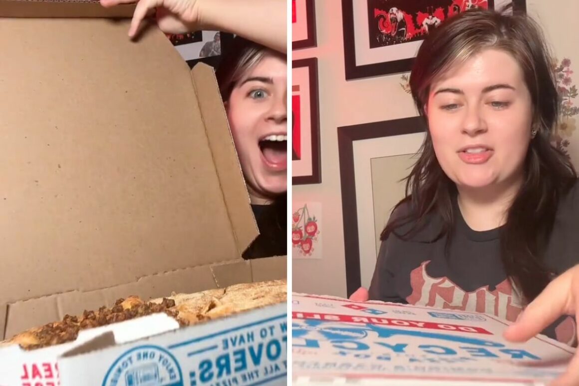 'I'm baffled that I was able to do this': Woman orders strangest Domino ...