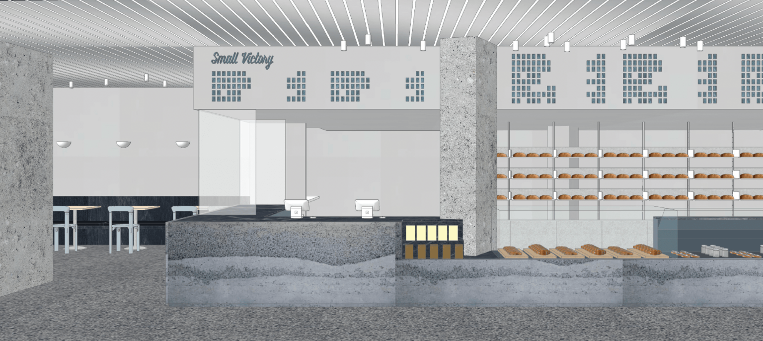 Small Victory Bakery's New Stunning Ocean-Inspired Yaletown Waterfront ...