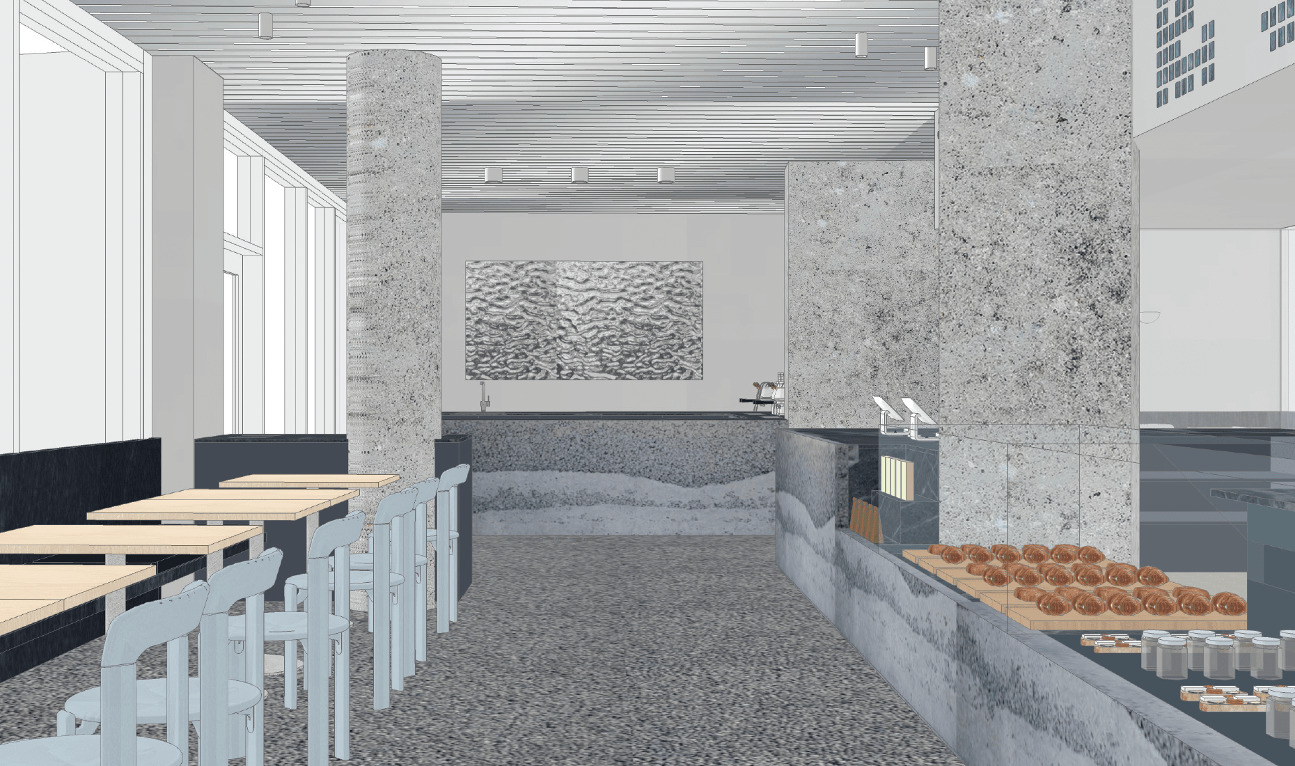 Small Victory Bakery's New Stunning Ocean-Inspired Yaletown Waterfront ...