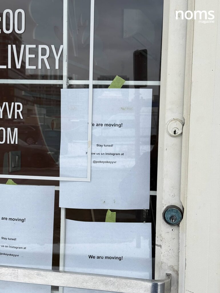 Metro Vancouver Poke Shop 'Pokey Okey' Shuts Down Two Locations