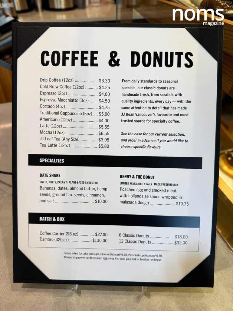 JJ Bean Opens New Donut Cafe In Downtown Vancouver Bringing Family ...