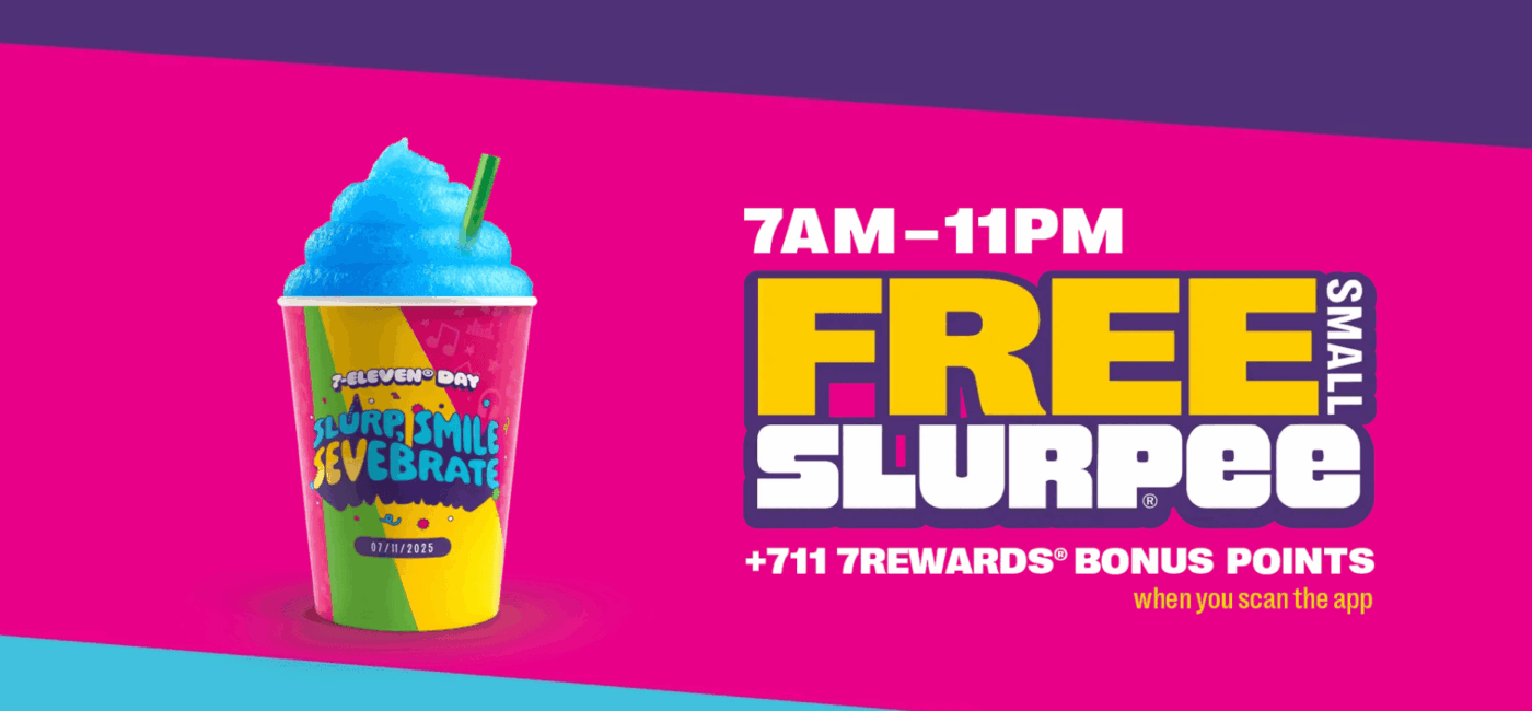 Get A Free Slurpee This Week For The Annual 7-Eleven Day Celebration