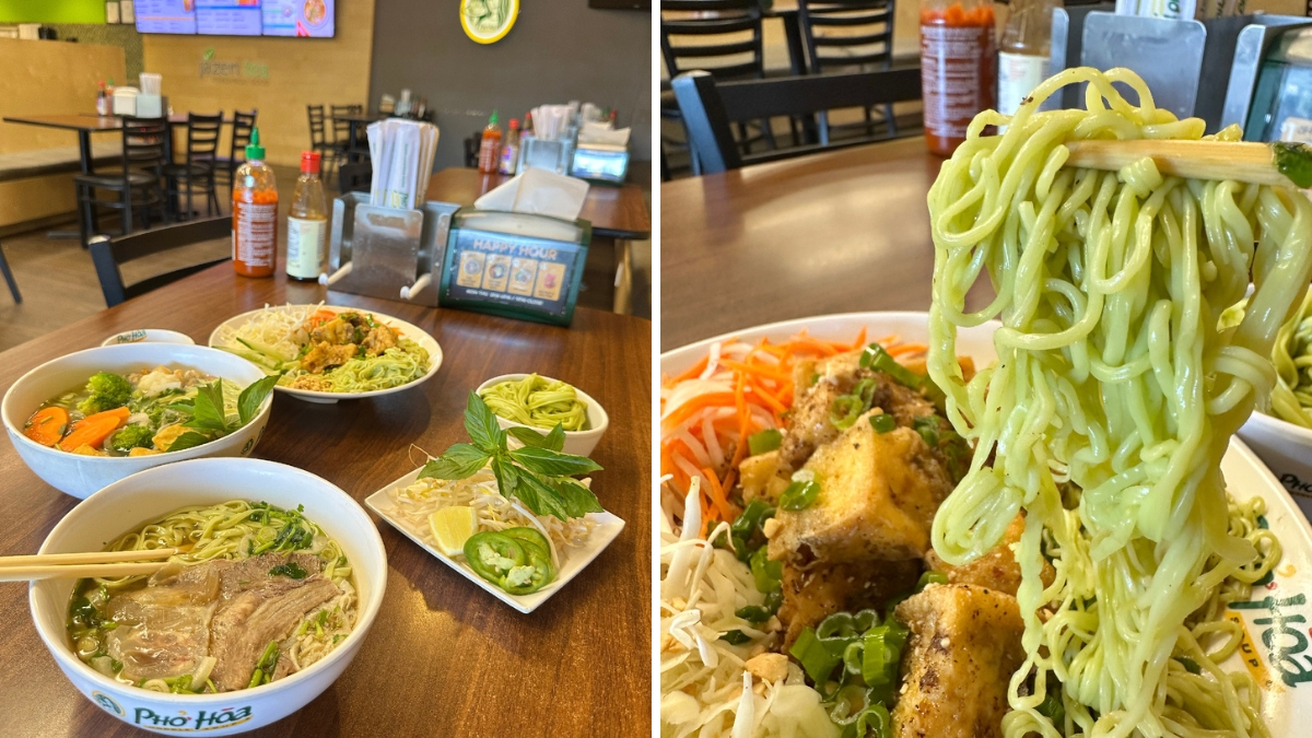 Popular Vietnamese Chain Launches New & Free Spinach Noodles Upgrade ...