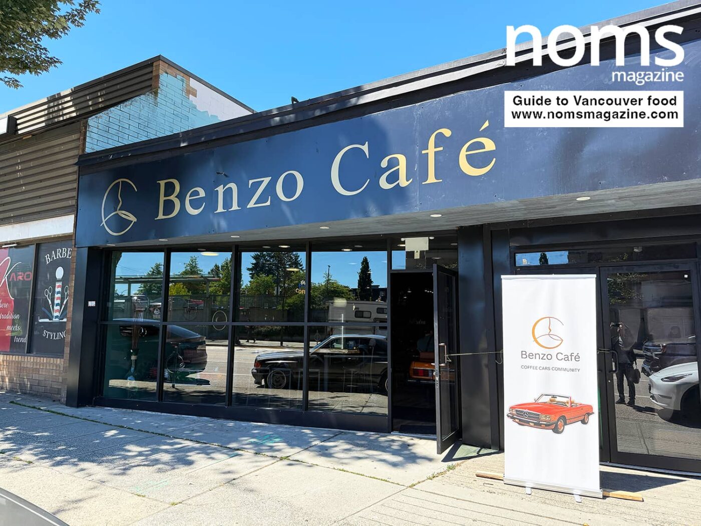 Burnaby’s First Vintage Mercedes Benz & Car Themed Cafe Opens
