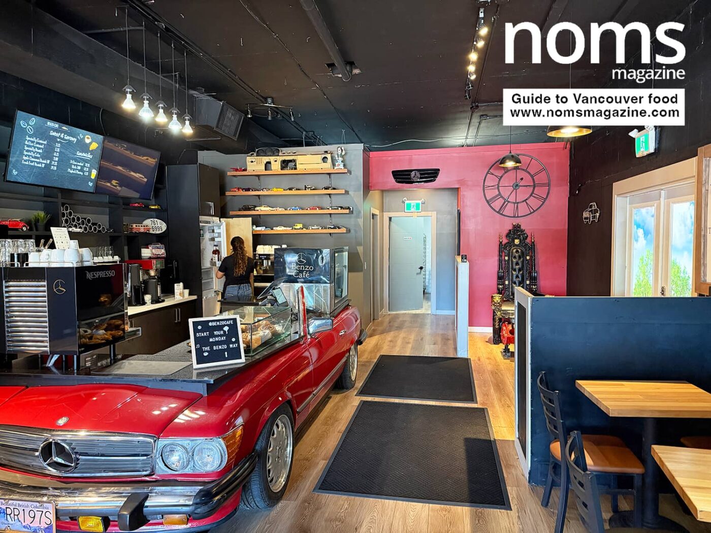 Burnaby’s First Vintage Mercedes Benz & Car Themed Cafe Opens