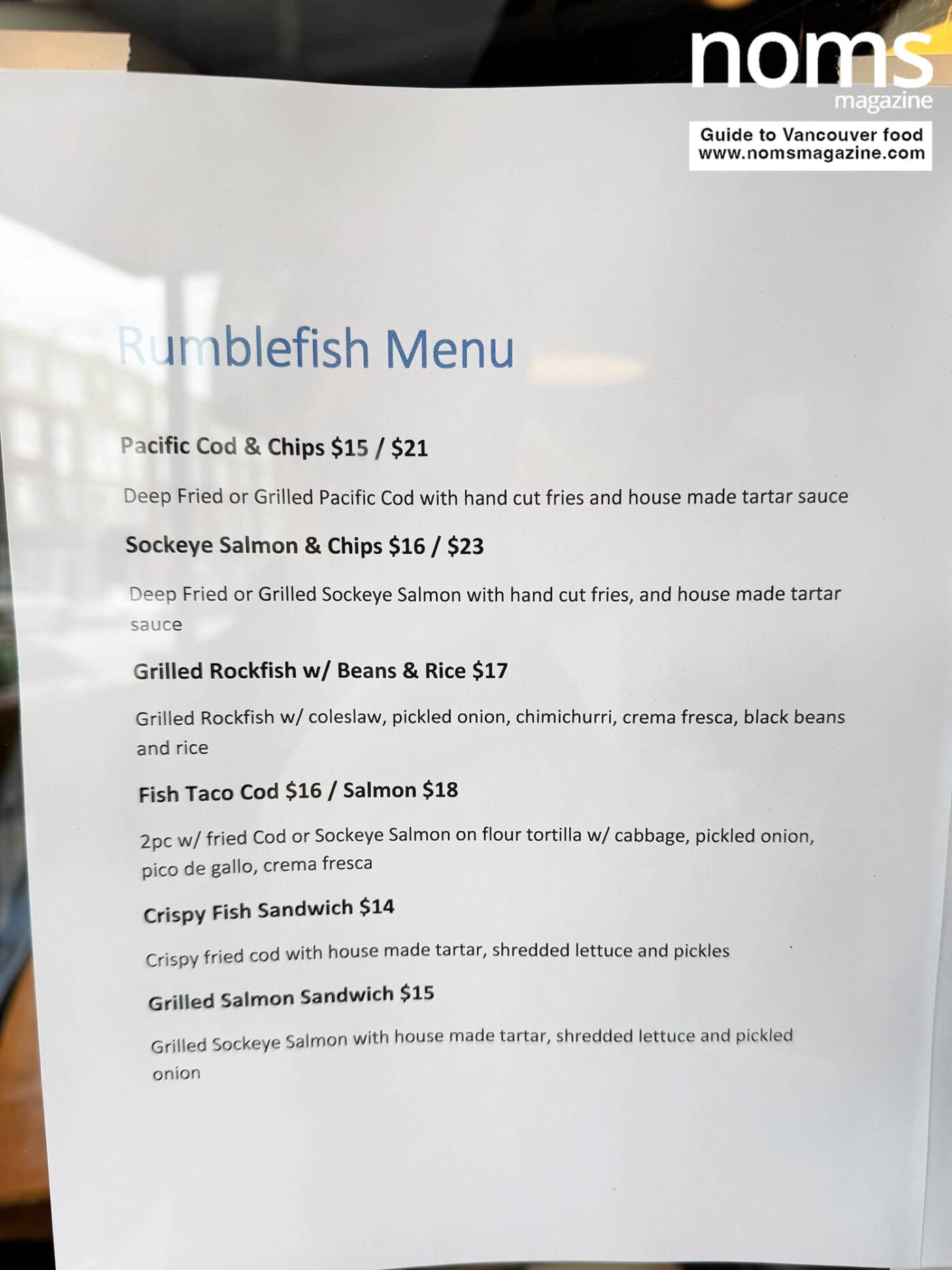 New Vancouver Fish & Chips Spot ‘Rumble Fish’ Opens in Hastings-Sunrise