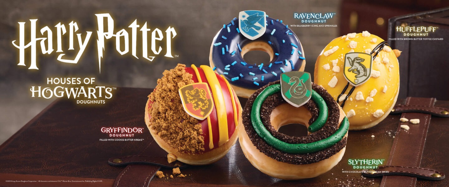 Krispy Kreme Drops Harry Potter Doughnut Collab in Canada & US