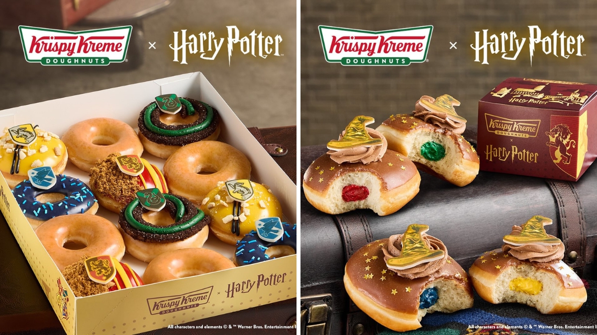 Krispy Kreme Drops Harry Potter Doughnut Collab in Canada & US
