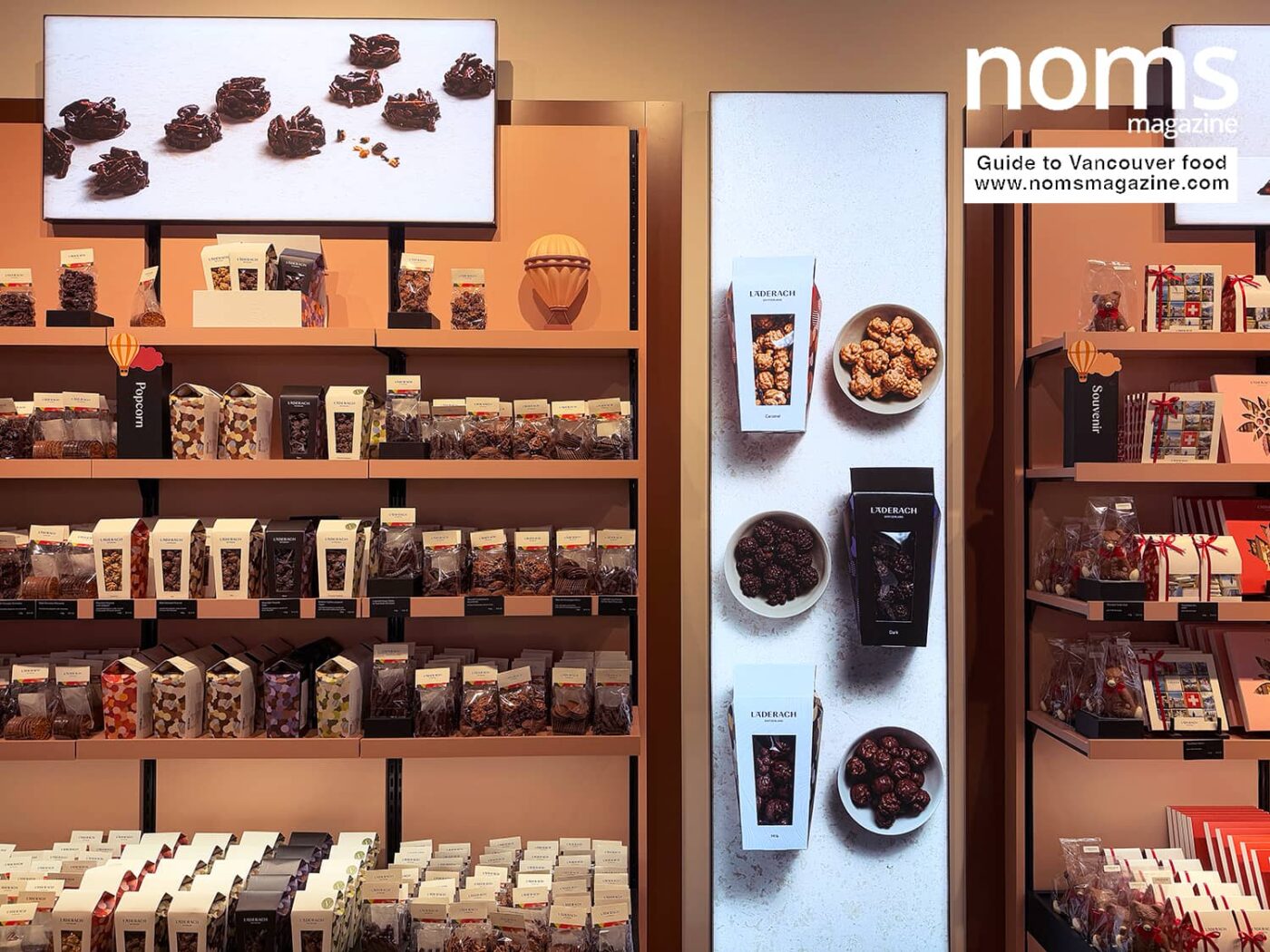 Famous Swiss Chocolatier Läderach Opens First BC Store in Richmond
