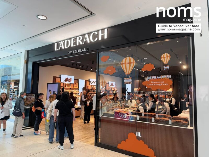 Famous Swiss Chocolatier Läderach Opens First BC Store in Richmond