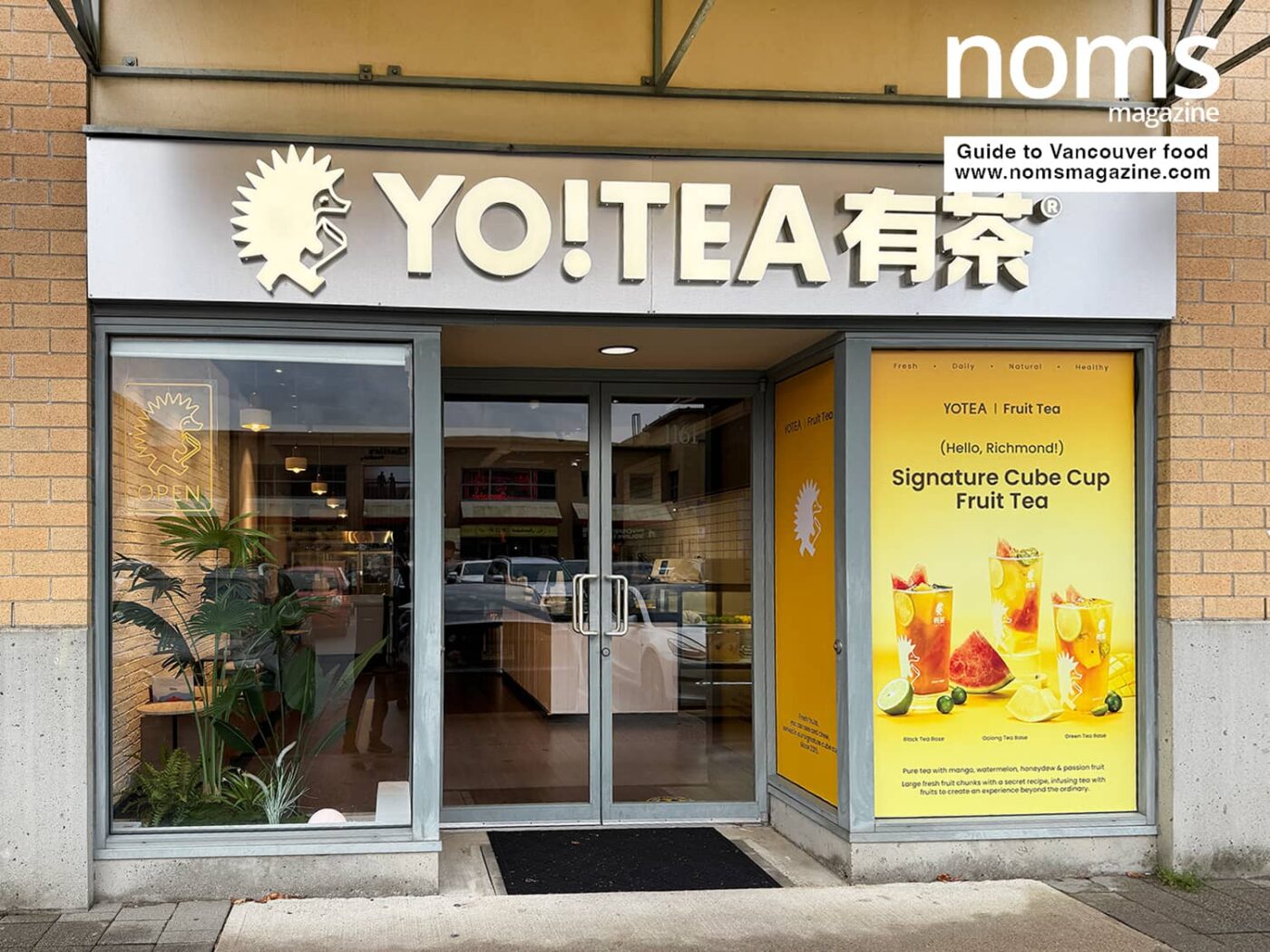 This Viral "Cube Cup" Fruit Tea Brand Has Finally Opened its First BC ...