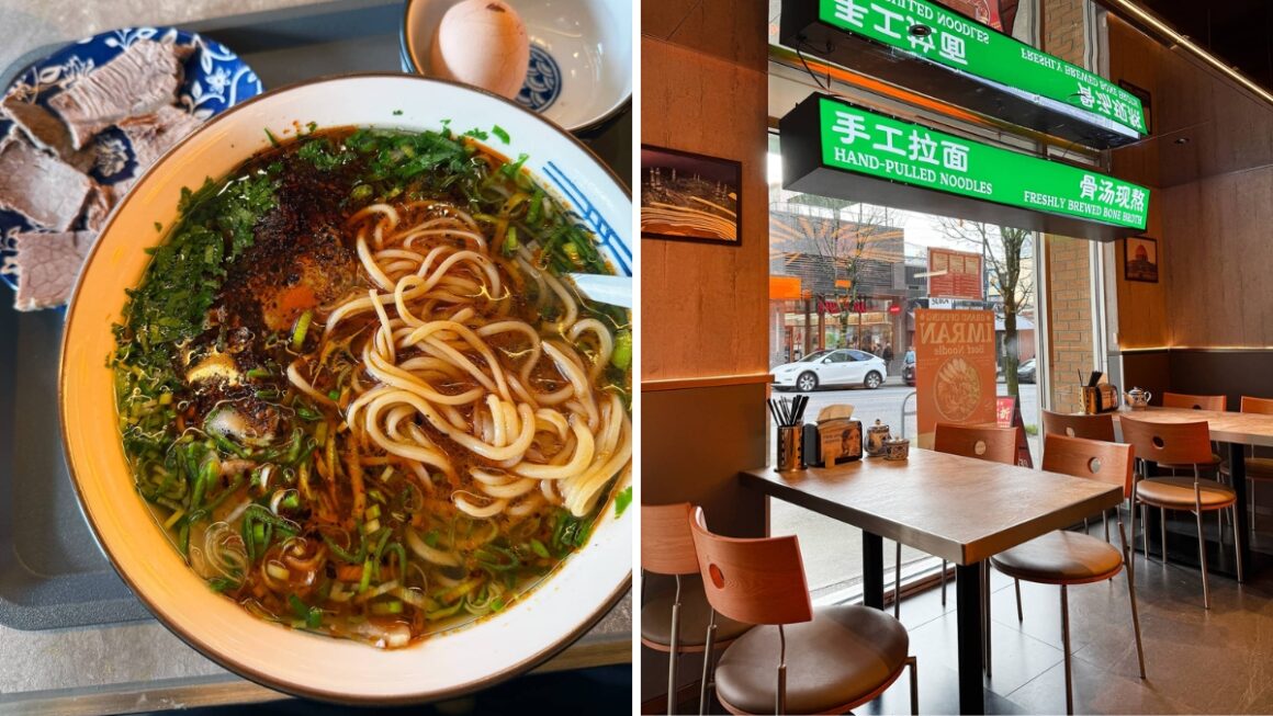 A New Lanzhou Beef Noodle Spot Just Opened In Vancouver's West End
