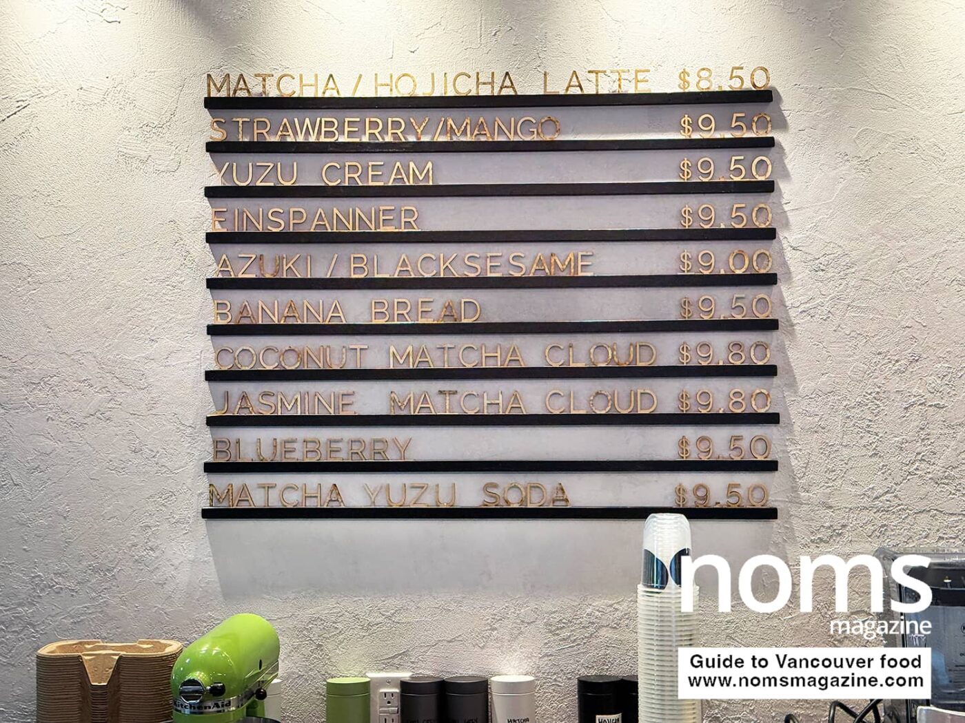 Burnaby's New No-Tip Matcha Cafe Has Soft Opened